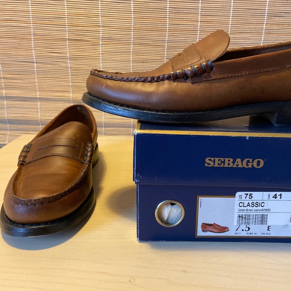 Sebago | Shoes | Sebago Classic Loafer In Golden Brown Leather | Poshmark